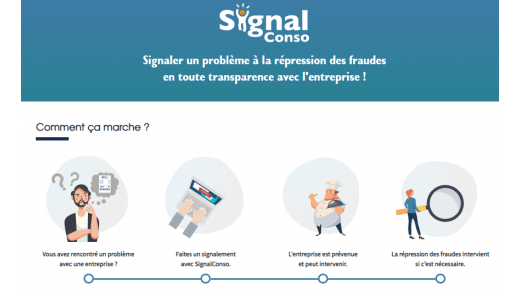 DGCCRF : Plateforme SignalConso - Orthoptie contrôle de vision